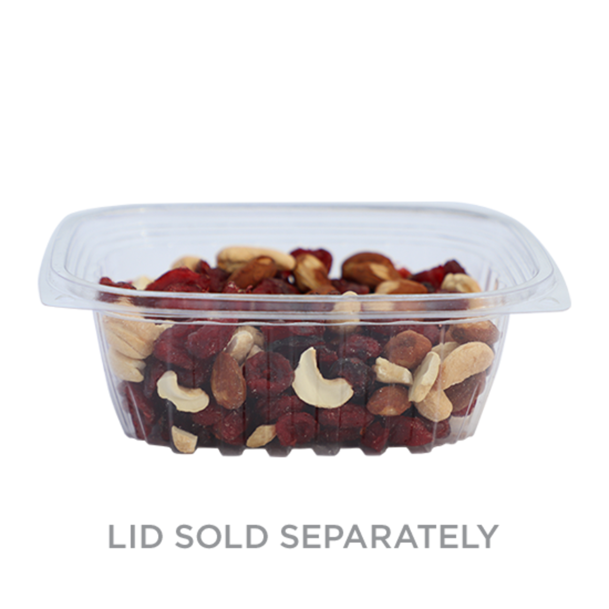 World Centric's 12 oz Rectangular Deli, Clear RD-CS-12
