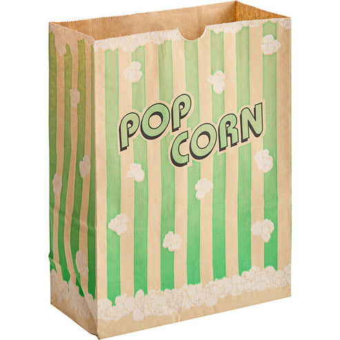 EcoCraft® Theater Popcorn Bag Striped ECC-300613 - 130 Oz